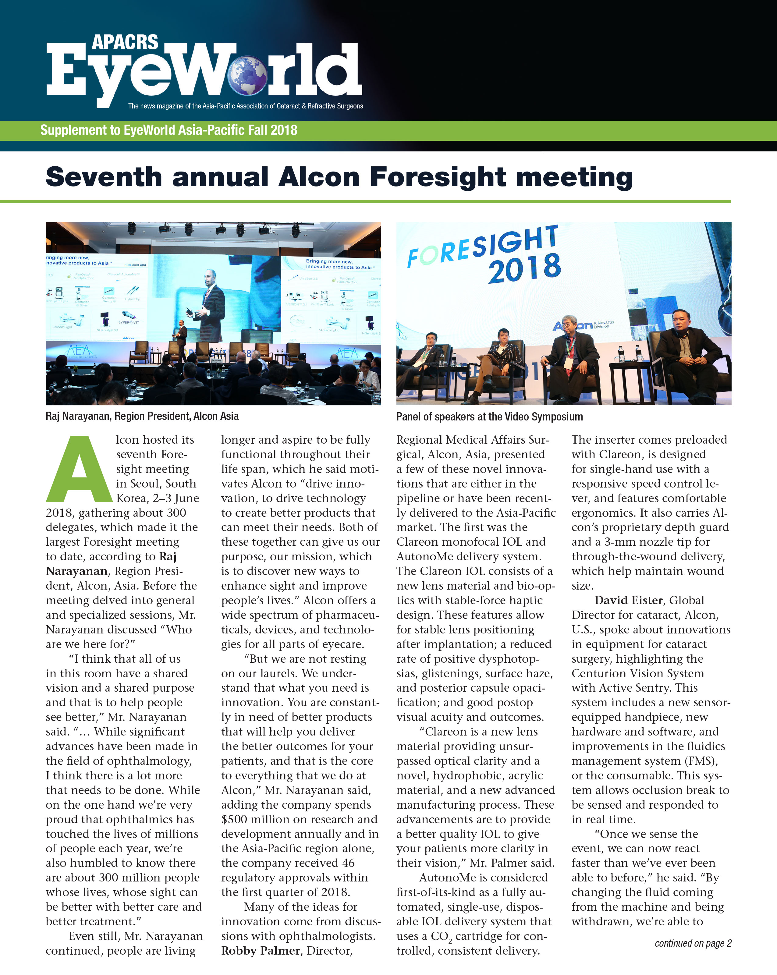 Asia-Pacific Association of Cataract and Refractive Surgeons (APACRS)