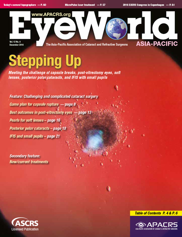 Asia-Pacific Association of Cataract and Refractive Surgeons (APACRS)